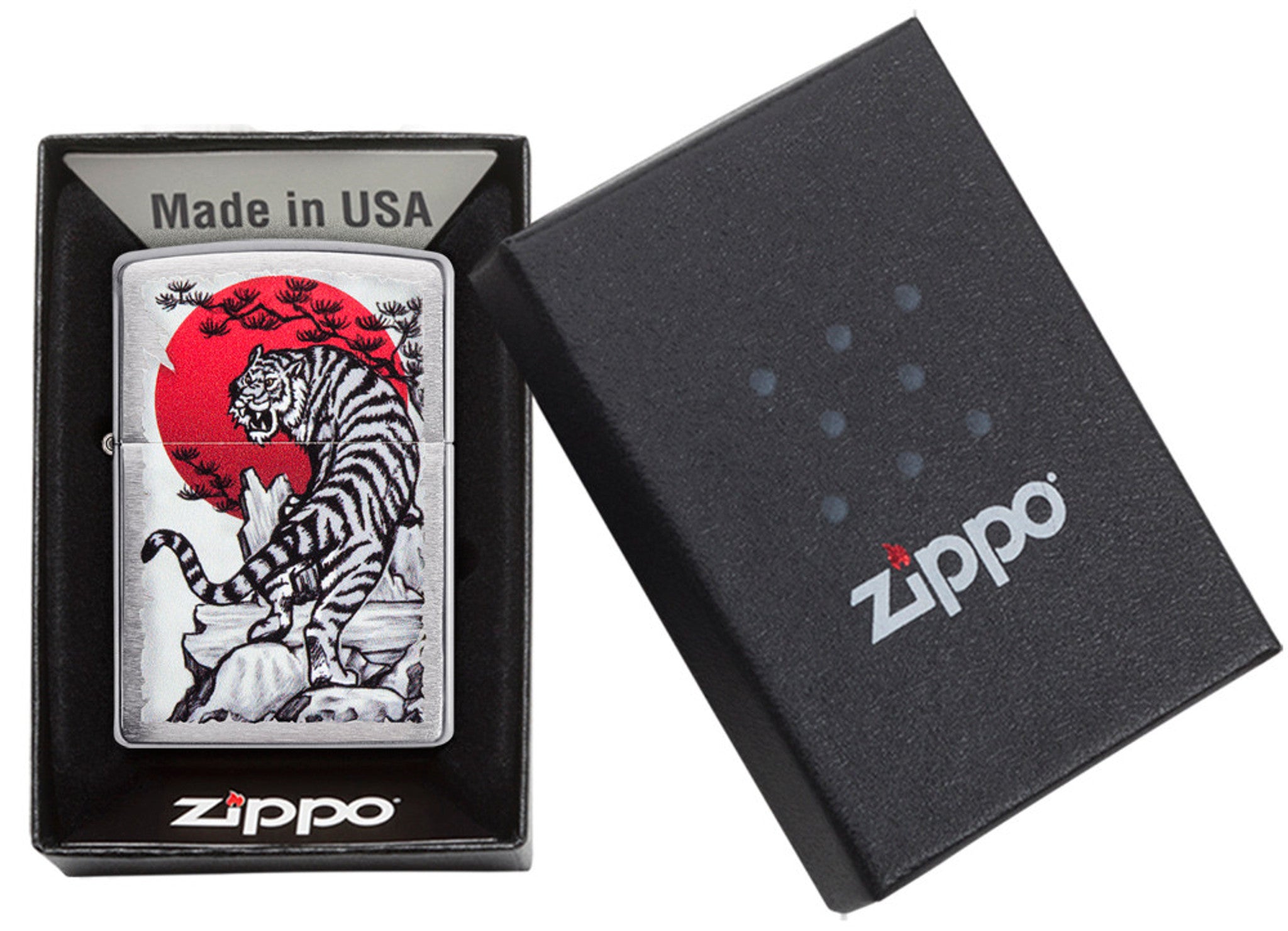 Asian Tiger Design - Zippo.ca